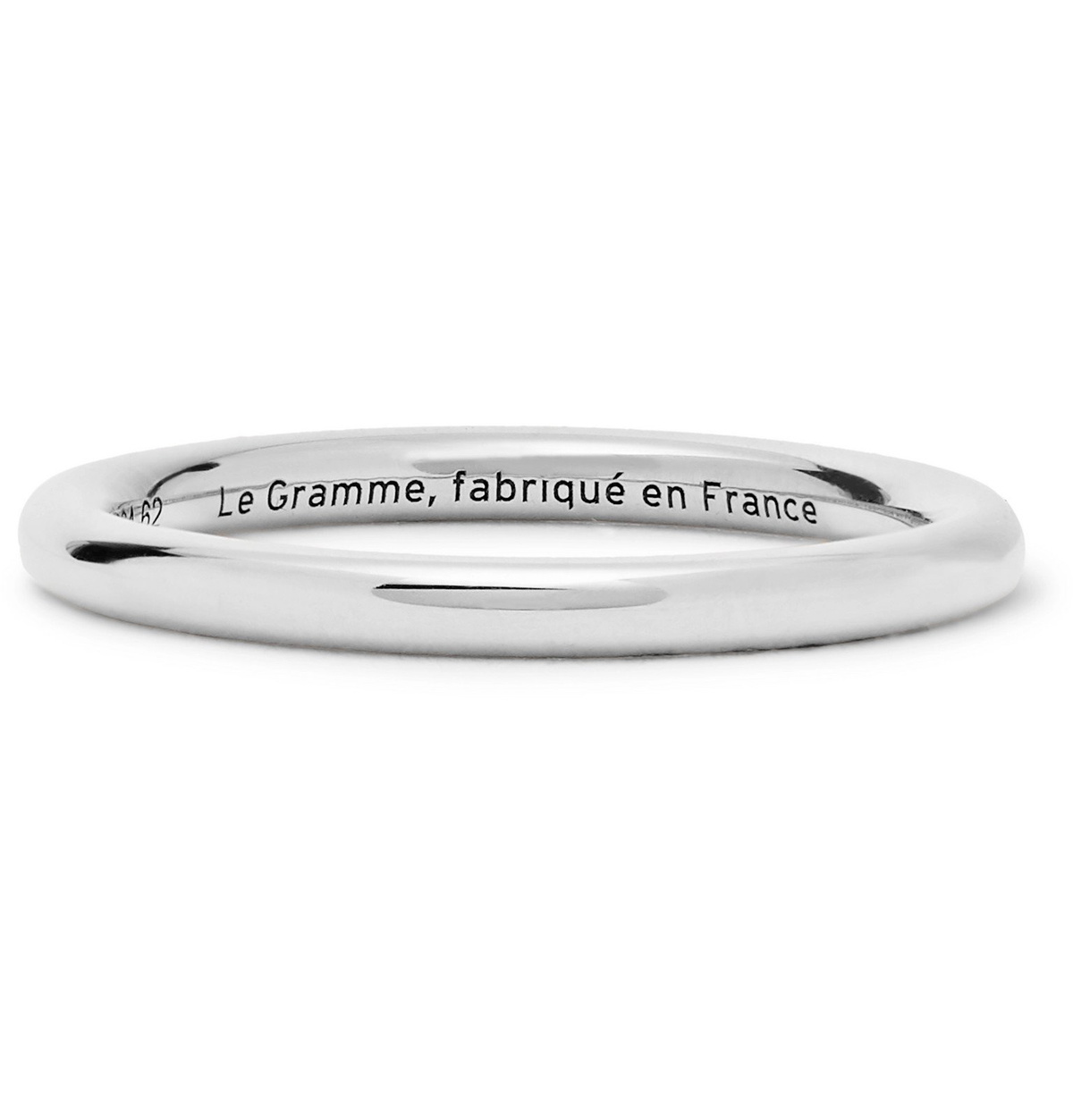 Le Gramme - Le 3 Polished Sterling Silver Ring - Silver Le Gramme