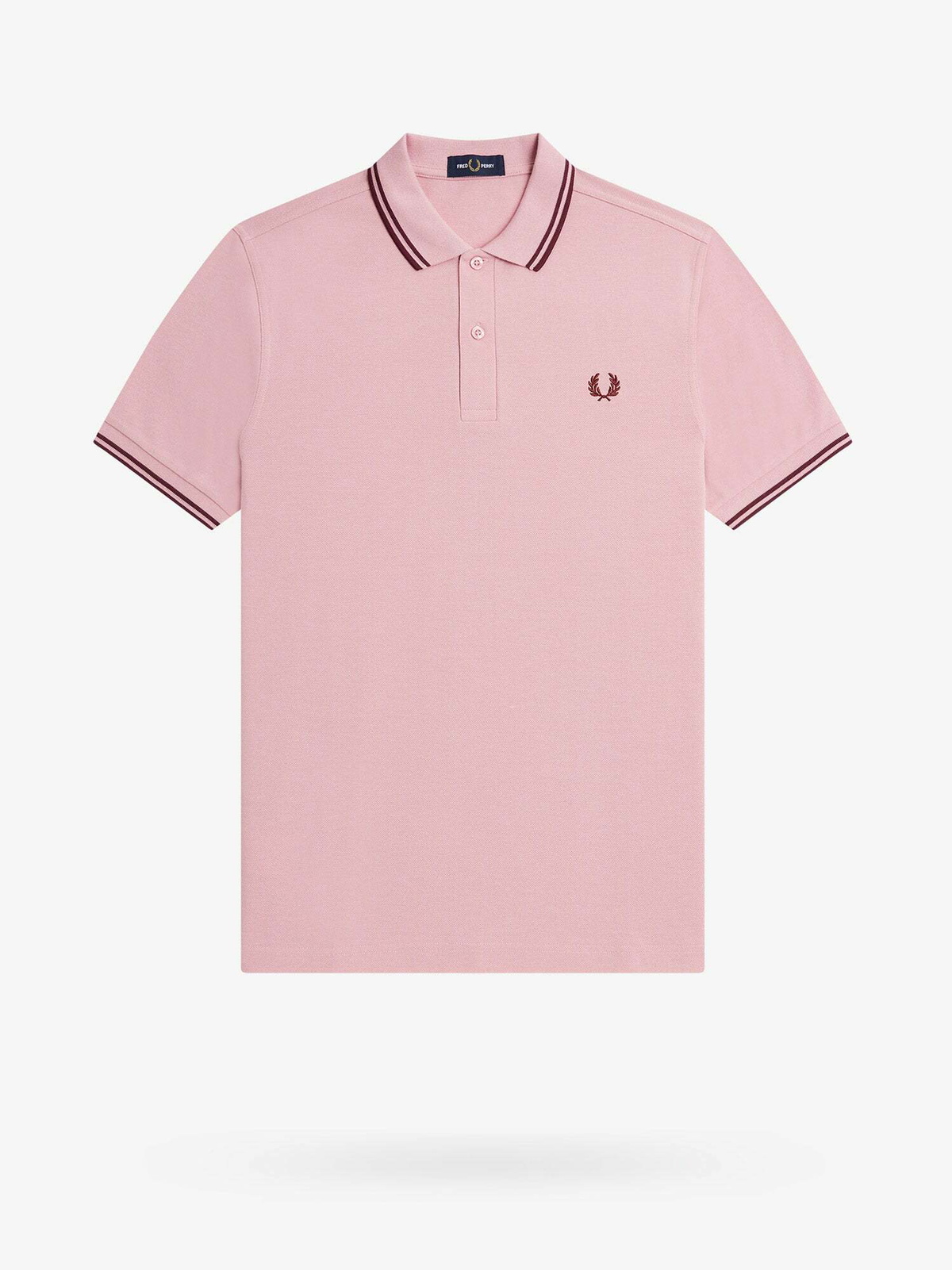 Fred Perry Polo Shirt Pink Mens Fred Perry
