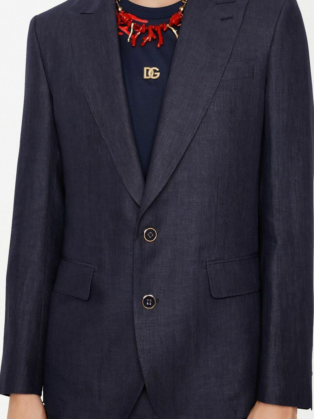 DOLCE & GABBANA - Single-breasted Blazer Jacket Dolce & Gabbana