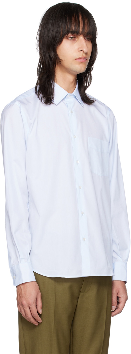 ASPESI Blue Sedici Shirt Aspesi