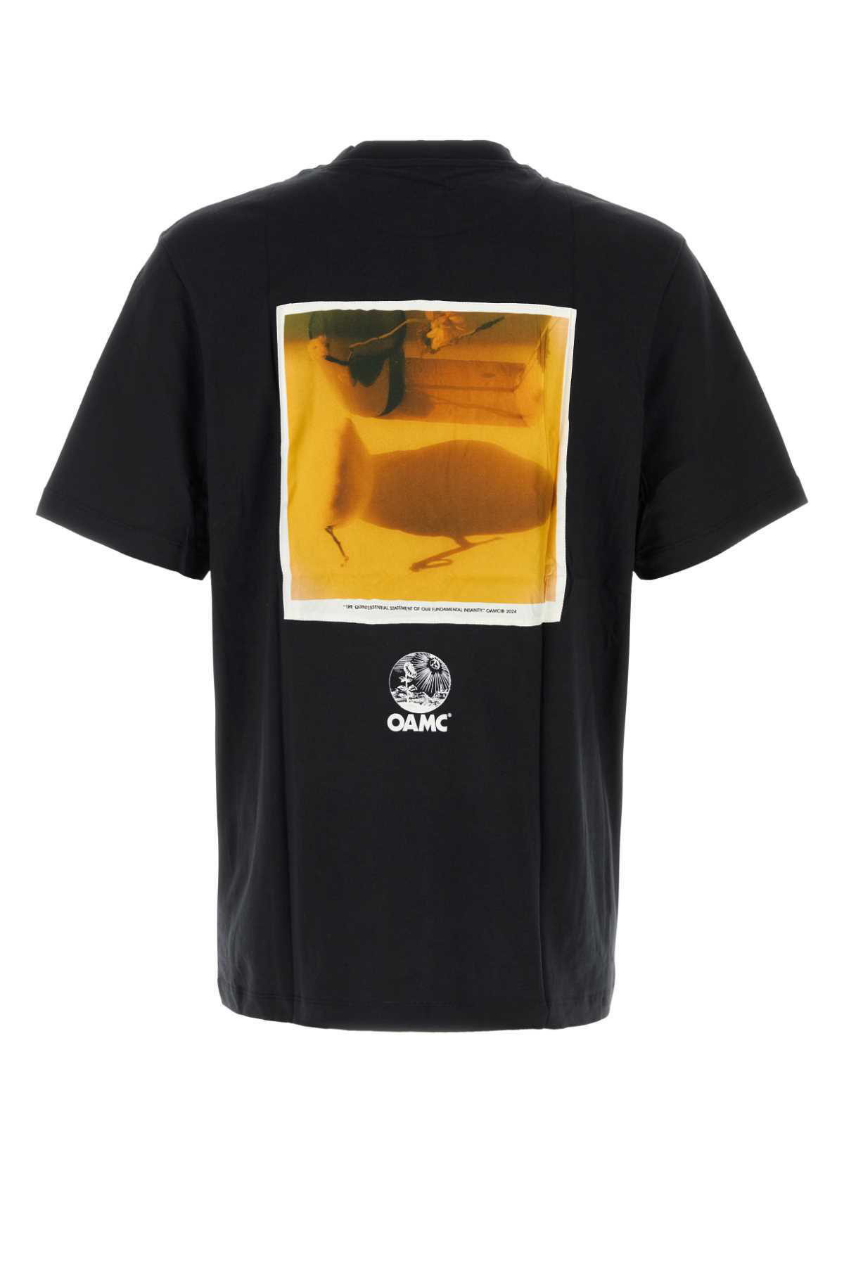 OAMC Black Cotton T-shirt OAMC