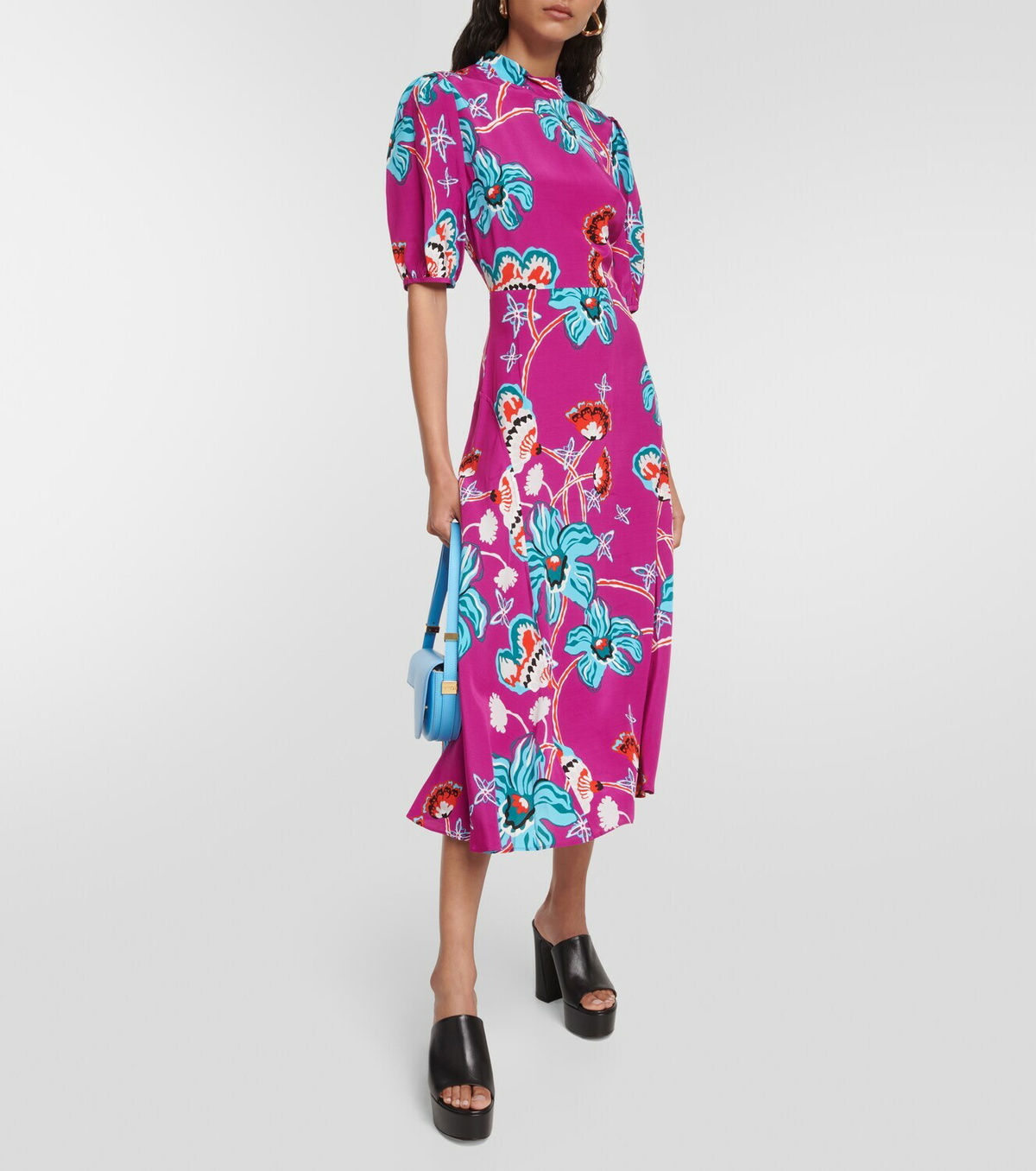 Diane von Furstenberg Nella floral midi dress Diane von Furstenberg