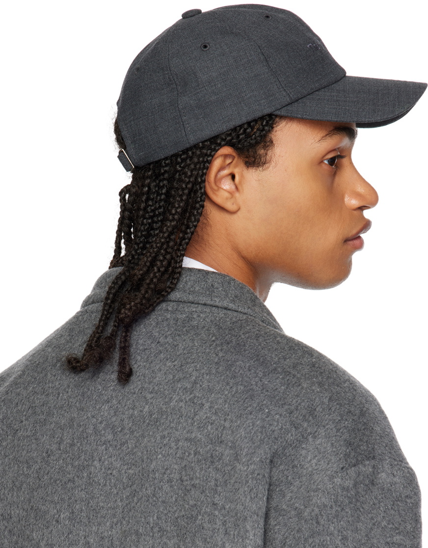 The Frankie Shop Gray Frankie Cap The Frankie Shop