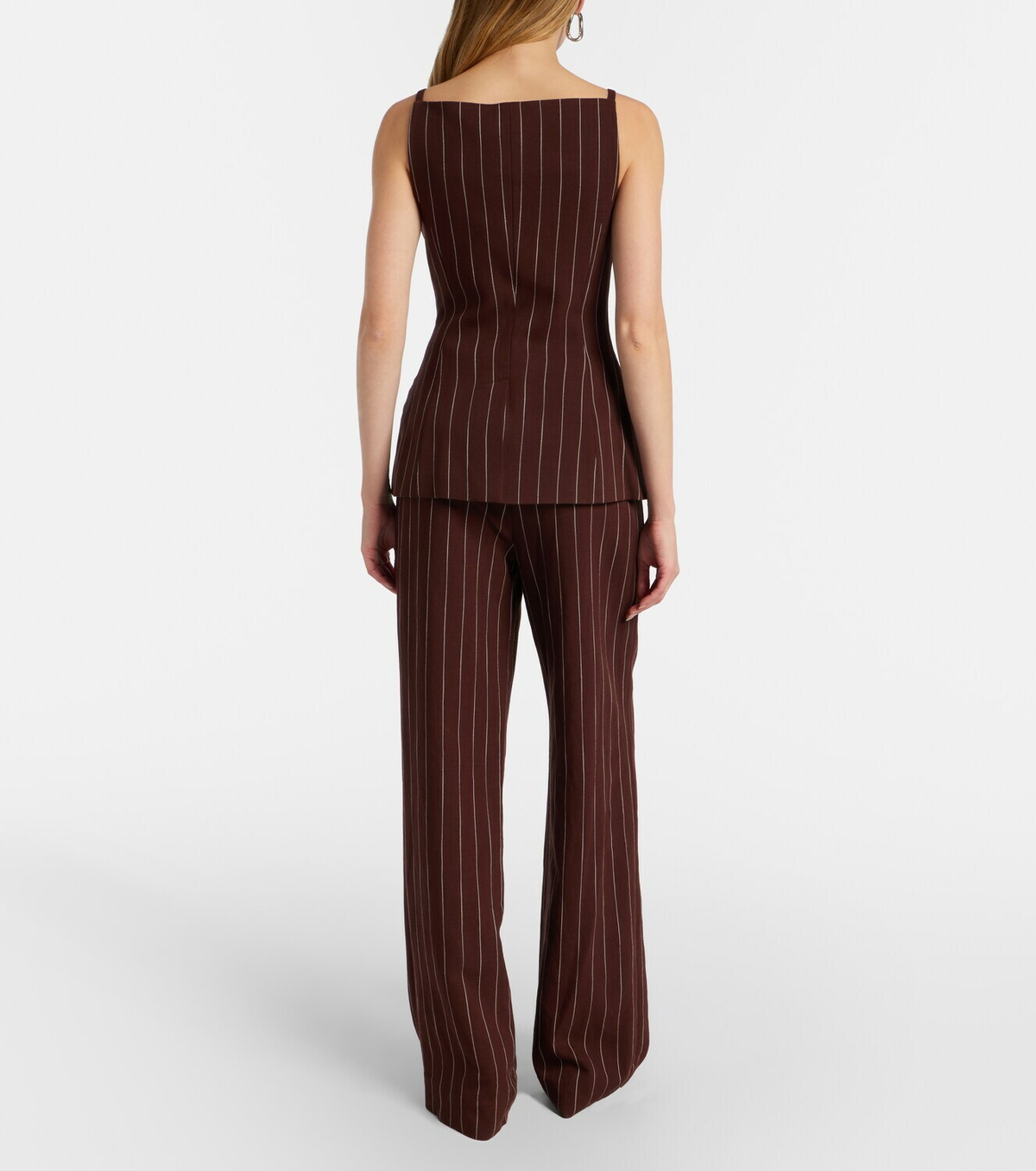 Simkhai Tavar pinstripe wide-leg pants Simkhai