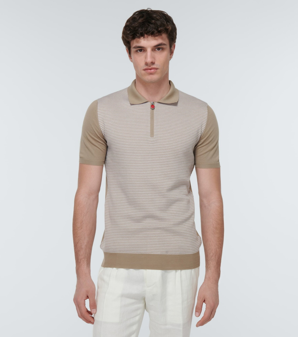 Kiton - Cotton polo shirt Kiton