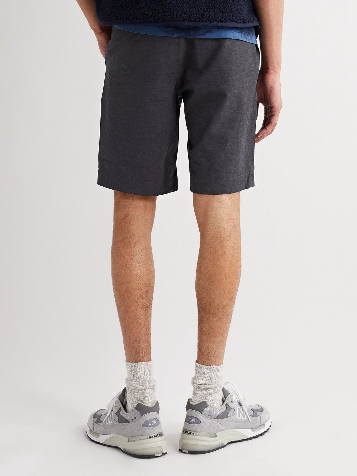 Faherty - All Day Straight-Leg Stretch-Jersey Shorts - Gray Faherty