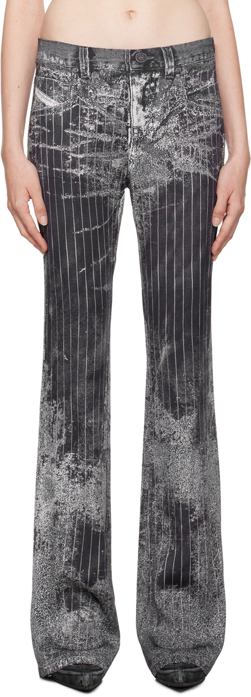 Diesel Black P-Retty Trousers Diesel