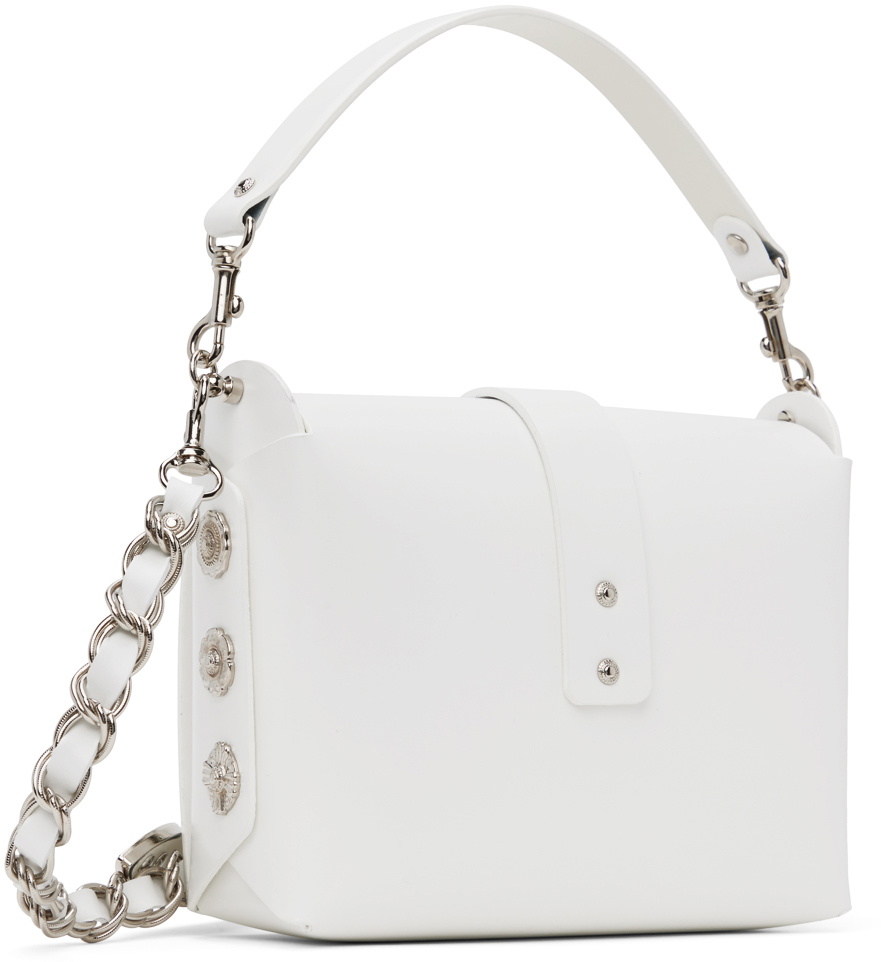 Toga Pulla White Chain Bag Toga Pulla