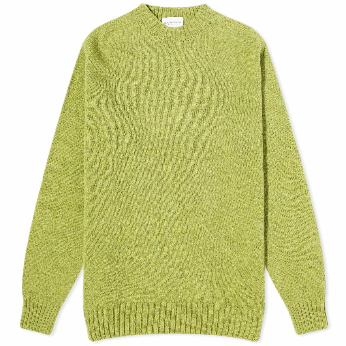 Country Of Origin Men's Supersoft Seamless Crew Knit in Calypso Country ...