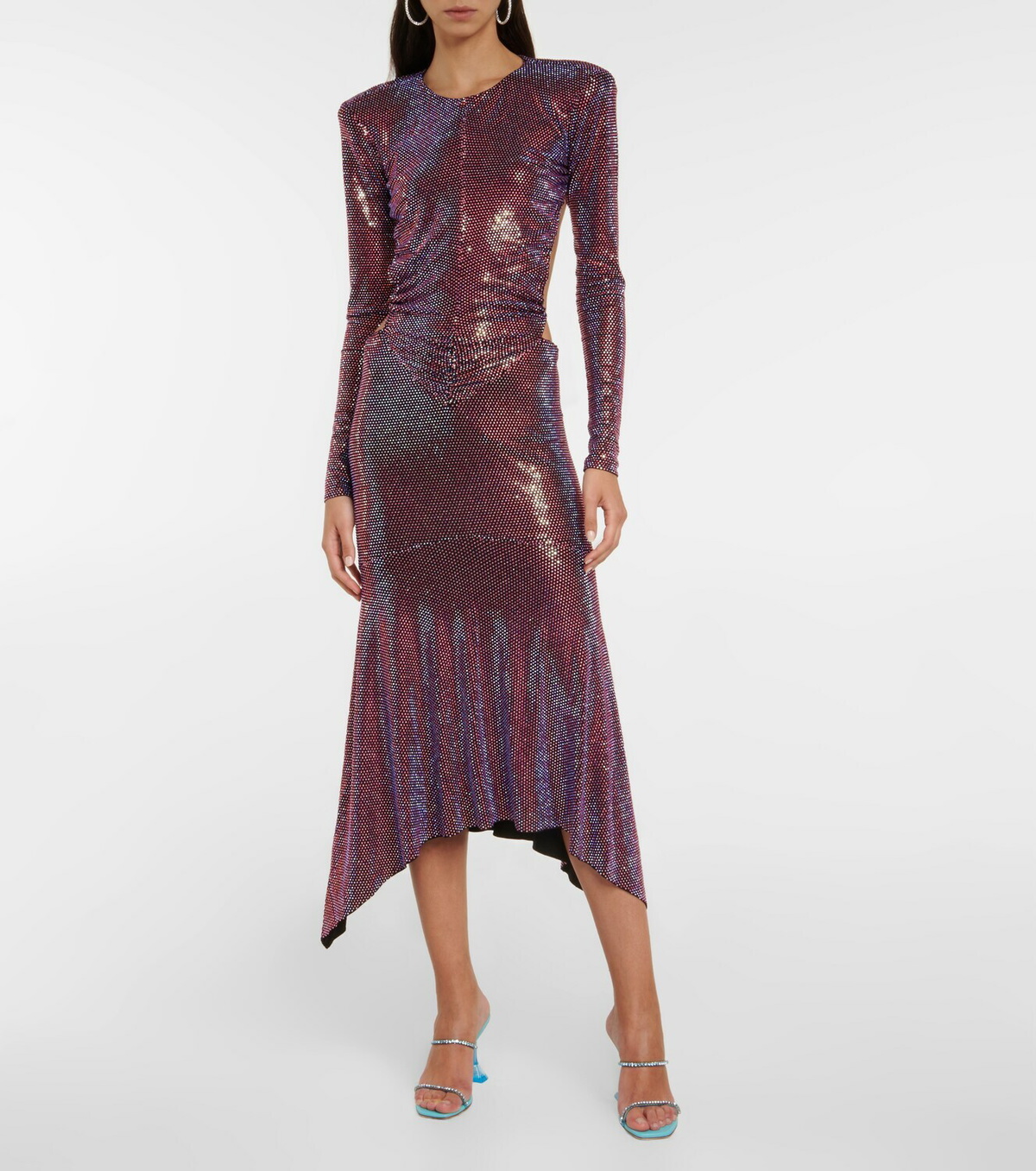 Alexandre Vauthier - Metallic ruched maxi dress Alexandre Vauthier