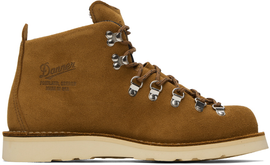 Danner Tan Mountain Light Boots Danner