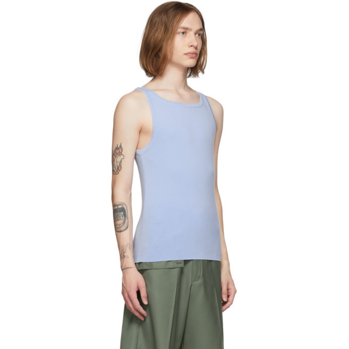 Jacquemus Blue Le Marcello Tank Top Jacquemus