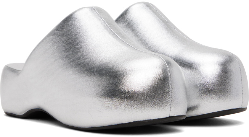 Simon Miller Silver Bubble Clogs Simon Miller