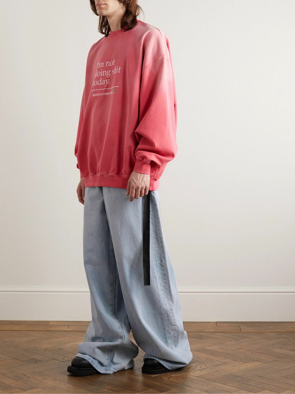 VETEMENTS - Wide-Leg Jeans - Blue Vetements