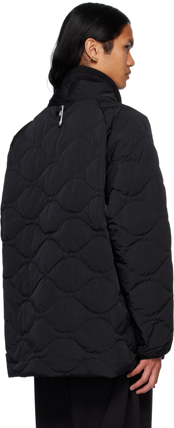 White Mountaineering®︎ Black Taion Edition Hanten Down Jacket White ...