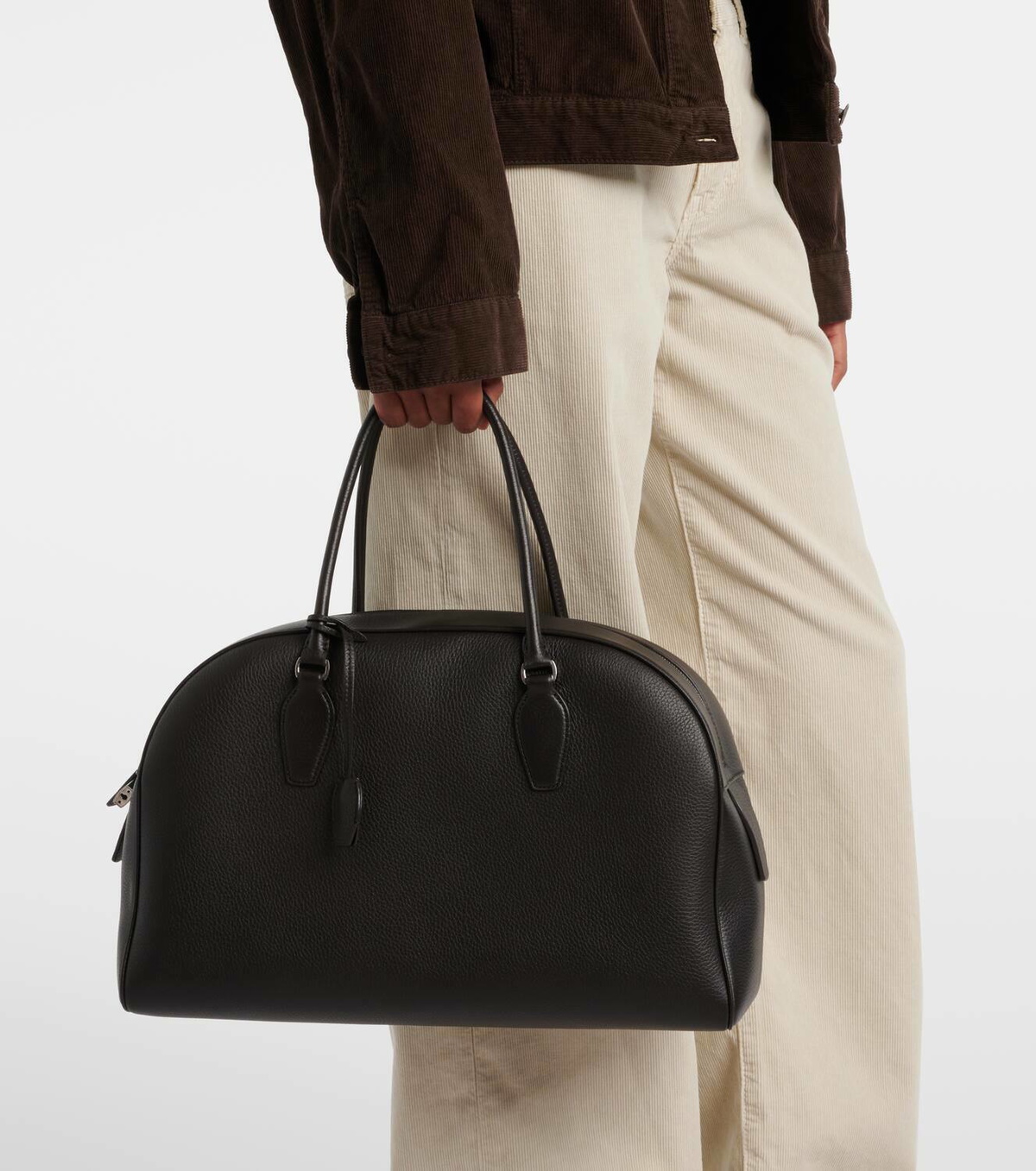 The Row India 15.75 Large leather tote bag The Row