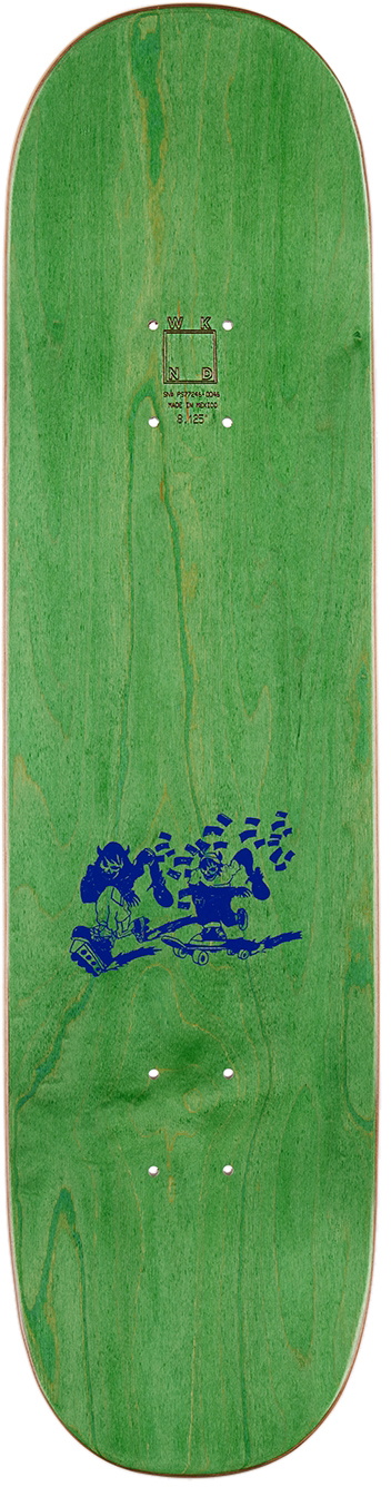 WKND Skateboards Orange THEM SKATES Edition Mood Board Skateboard Deck