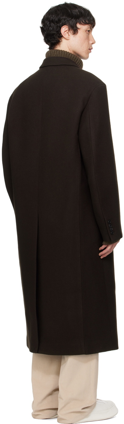 Recto Brown Office Coat Recto