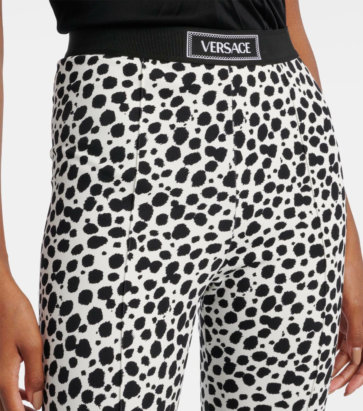 Versace Leopard-print leggings Versace