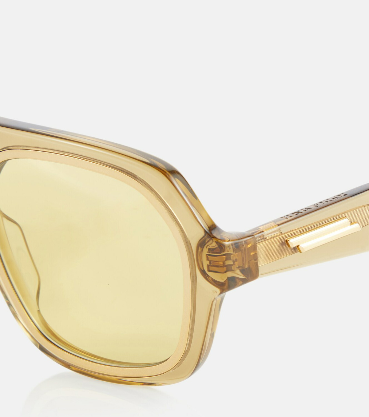 Bottega Veneta Rim aviator sunglasses Bottega Veneta