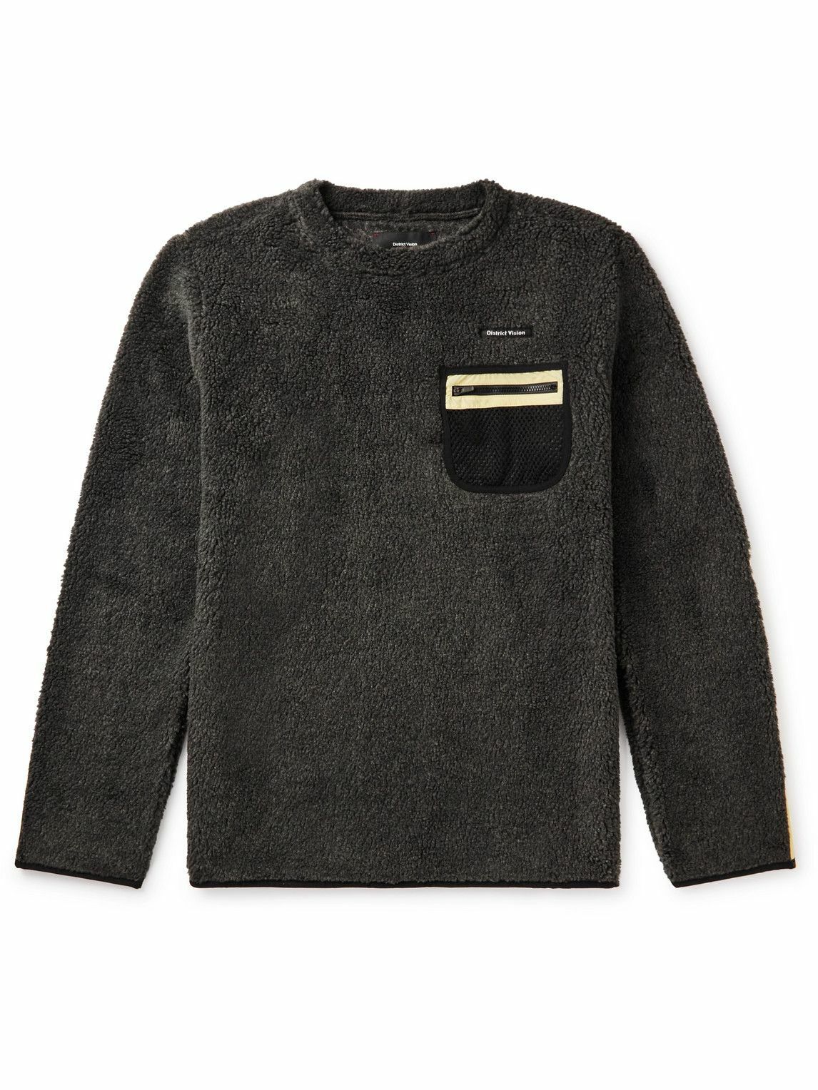 DISTRICT VISION - Sola Shell and Mesh-Trimmed Polartec® Fleece ...