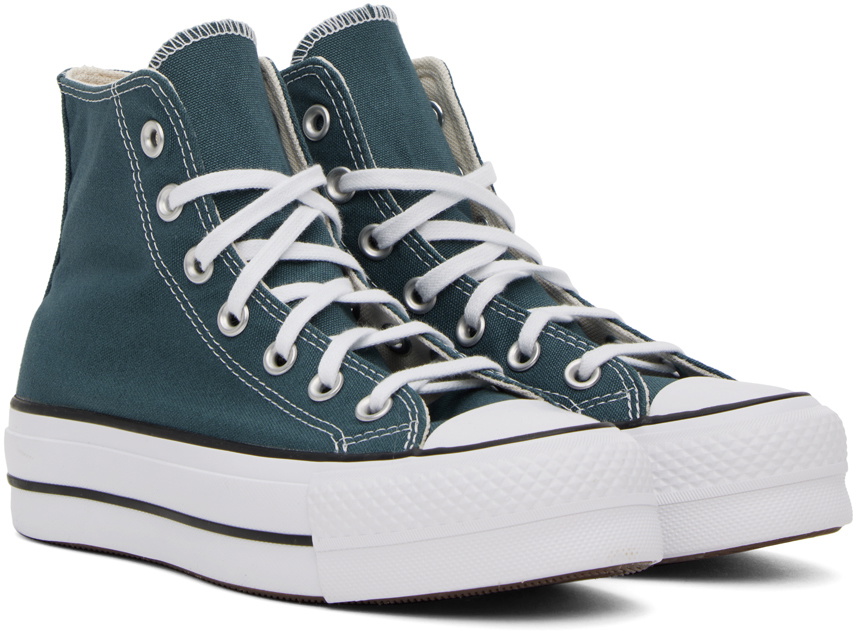 Converse Blue Chuck Taylor All Star Lift Sneakers Converse