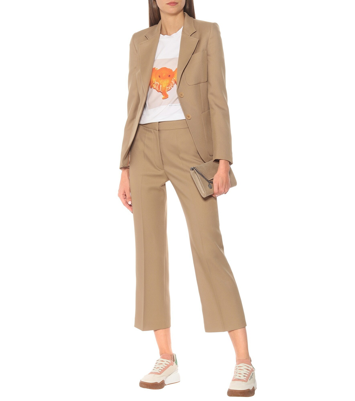 Stella McCartney - Carlie high-rise kick-flare pants Stella McCartney