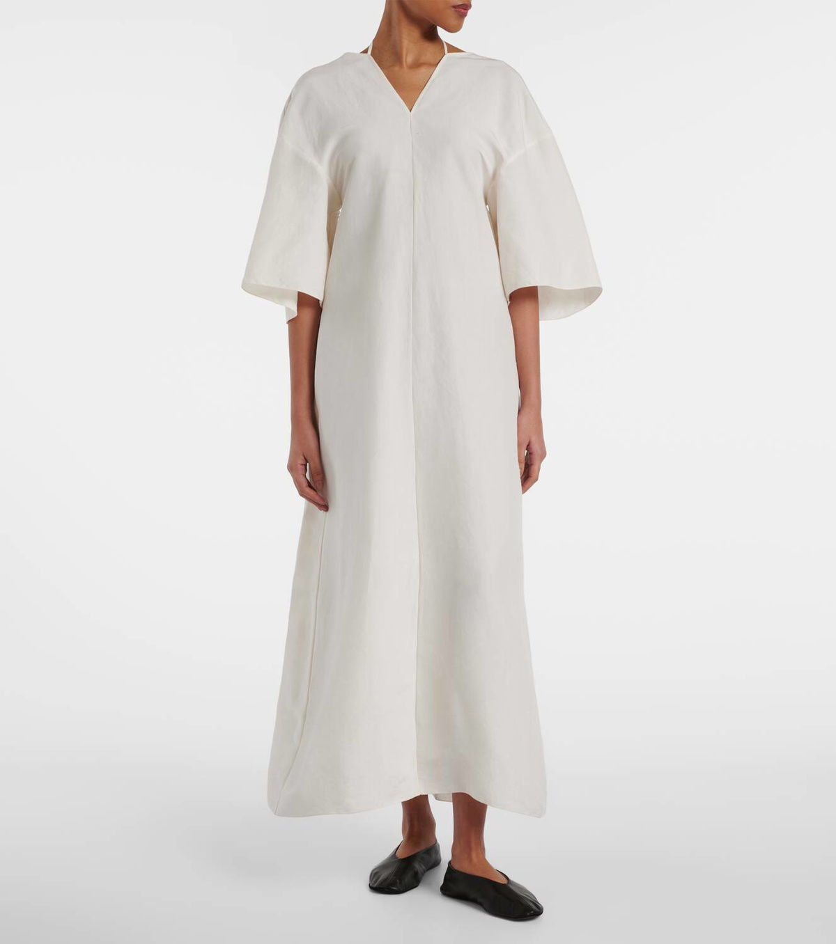 The Row Mia open-back silk maxi dress The Row