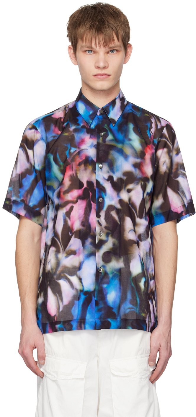 Dries Van Noten Multicolor Print Shirt Dries Van Noten