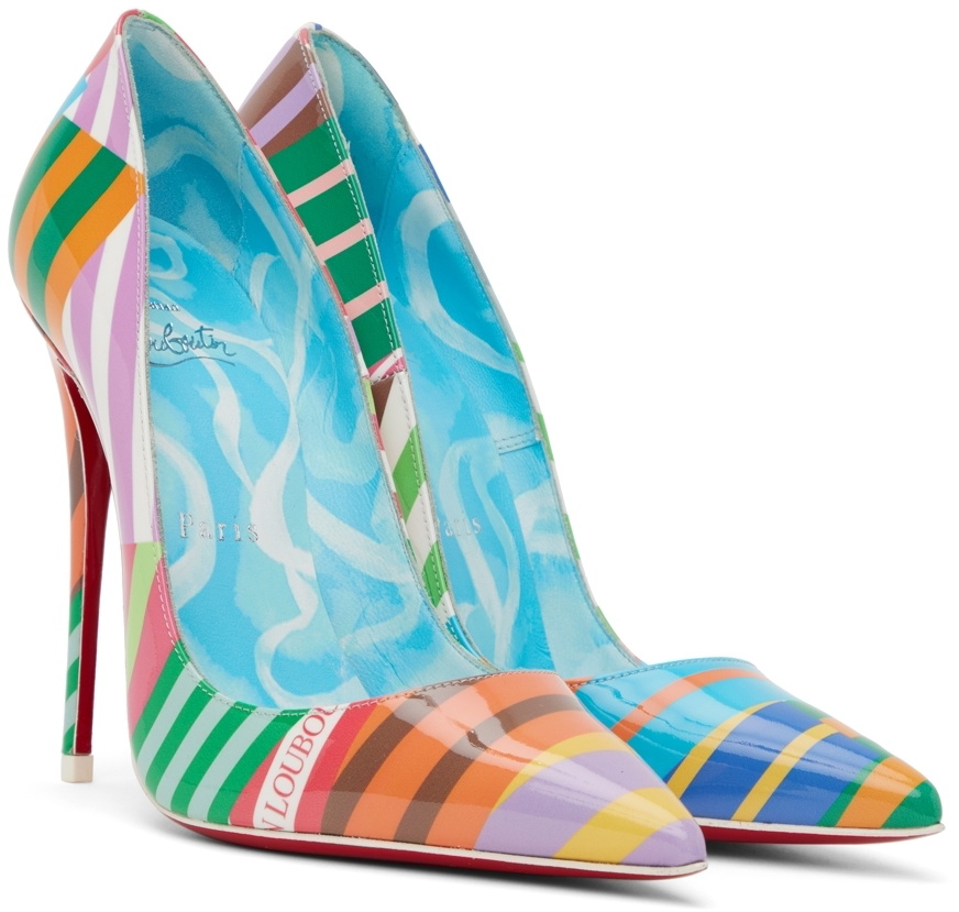 Christian Louboutin Multicolor So Kate 120 Heels Christian Louboutin
