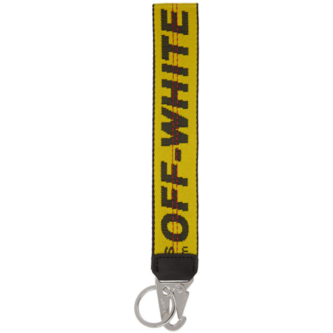 Off-White Yellow Industrial Keychain Off-White