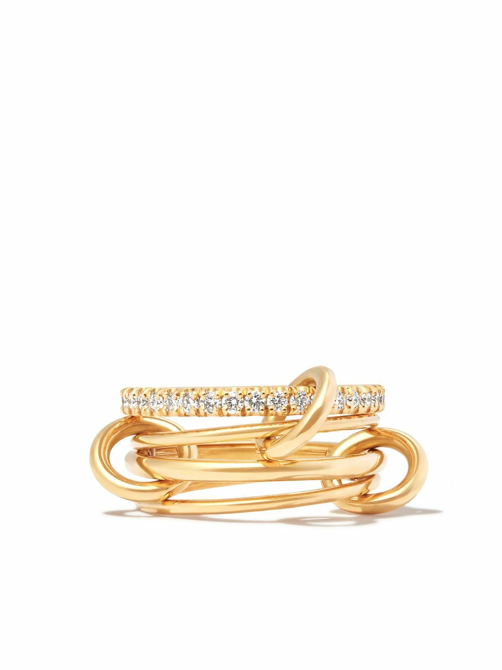 Spinelli Kilcollin 18K Yellow Gold Pisces Diamond Ring Spinelli Kilcollin