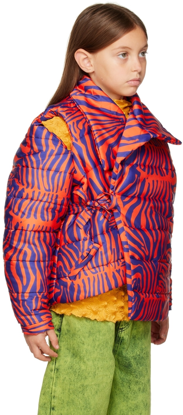 M’A Kids Kids Orange Puffa Jacket