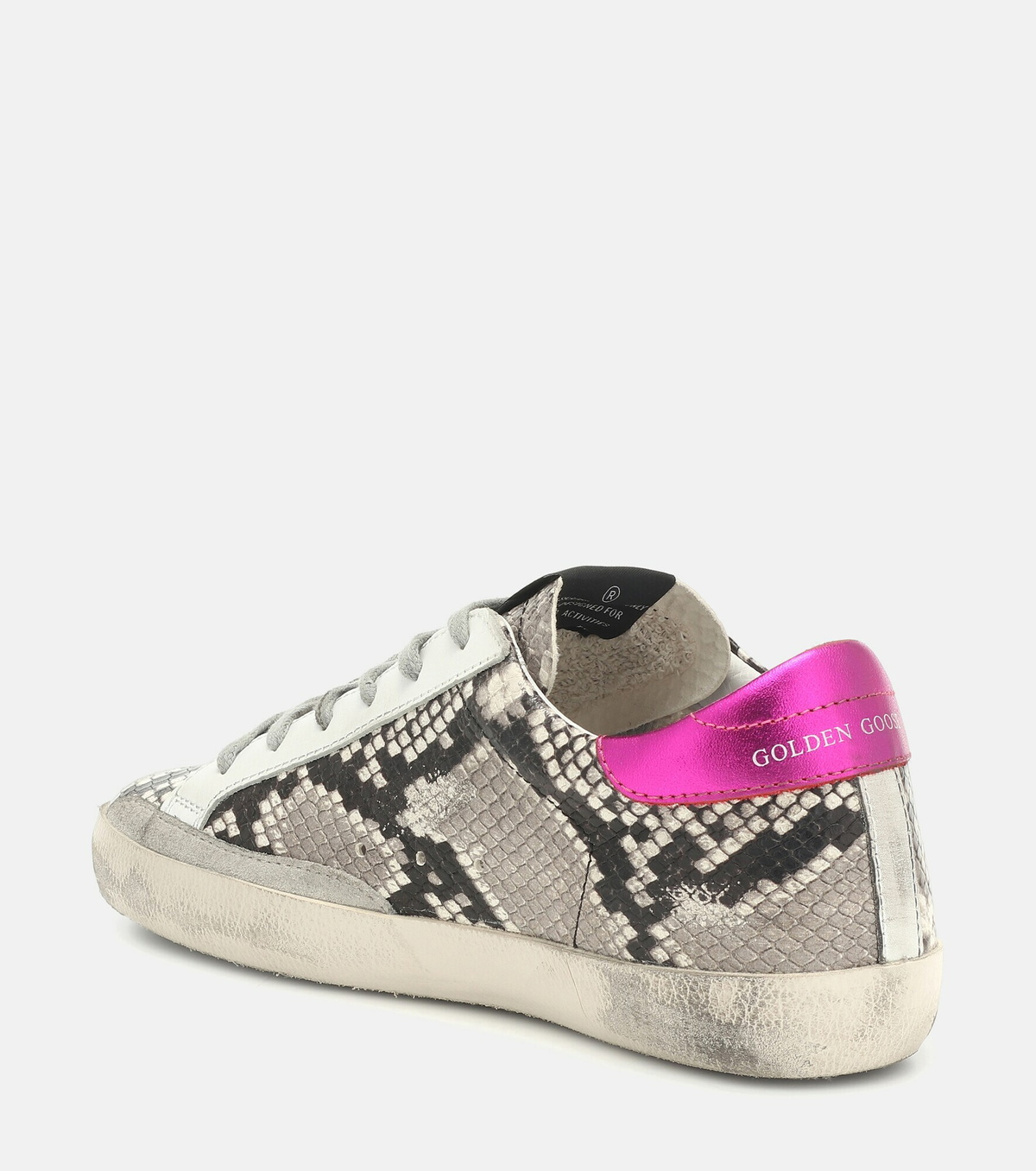 Golden Goose - Super-Star snake-effect leather sneakers Golden Goose ...