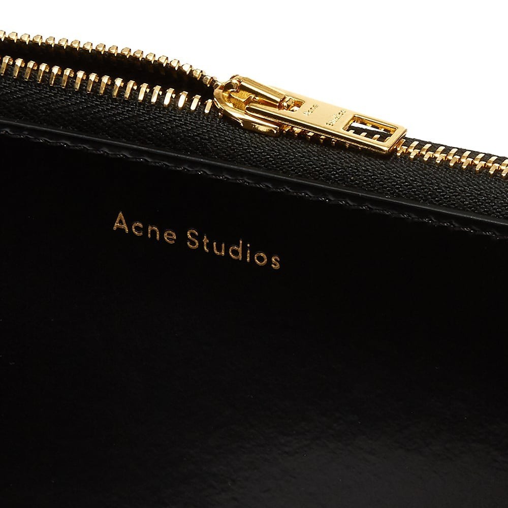 Acne Studios Malachite L Shiny Pouch Acne Studios