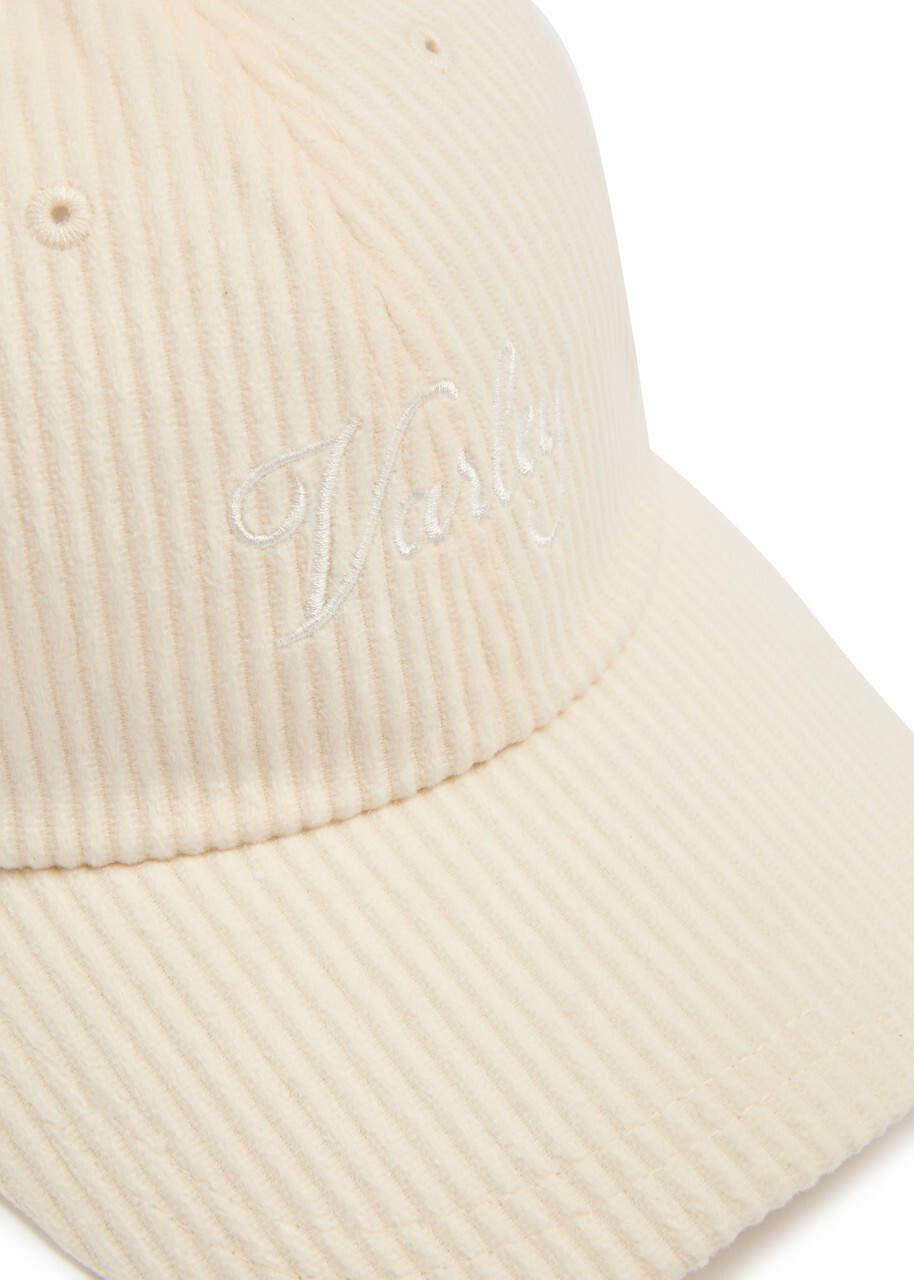 Varley Vickers Logo-embroidered Soft Cord cap - Cream - One Size Varley