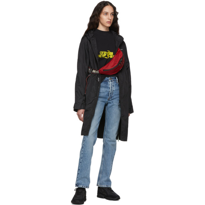 Off-White Red Basic Fanny Pack Off-White