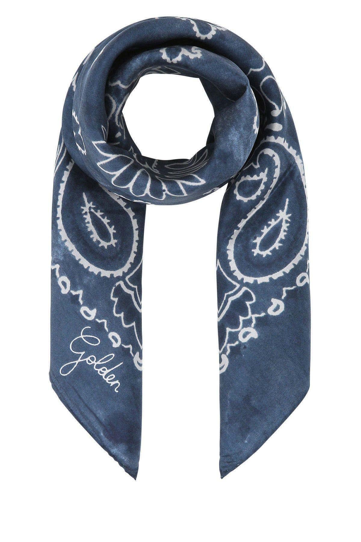 Golden Goose Printed Silk Foulard Golden Goose Deluxe Brand