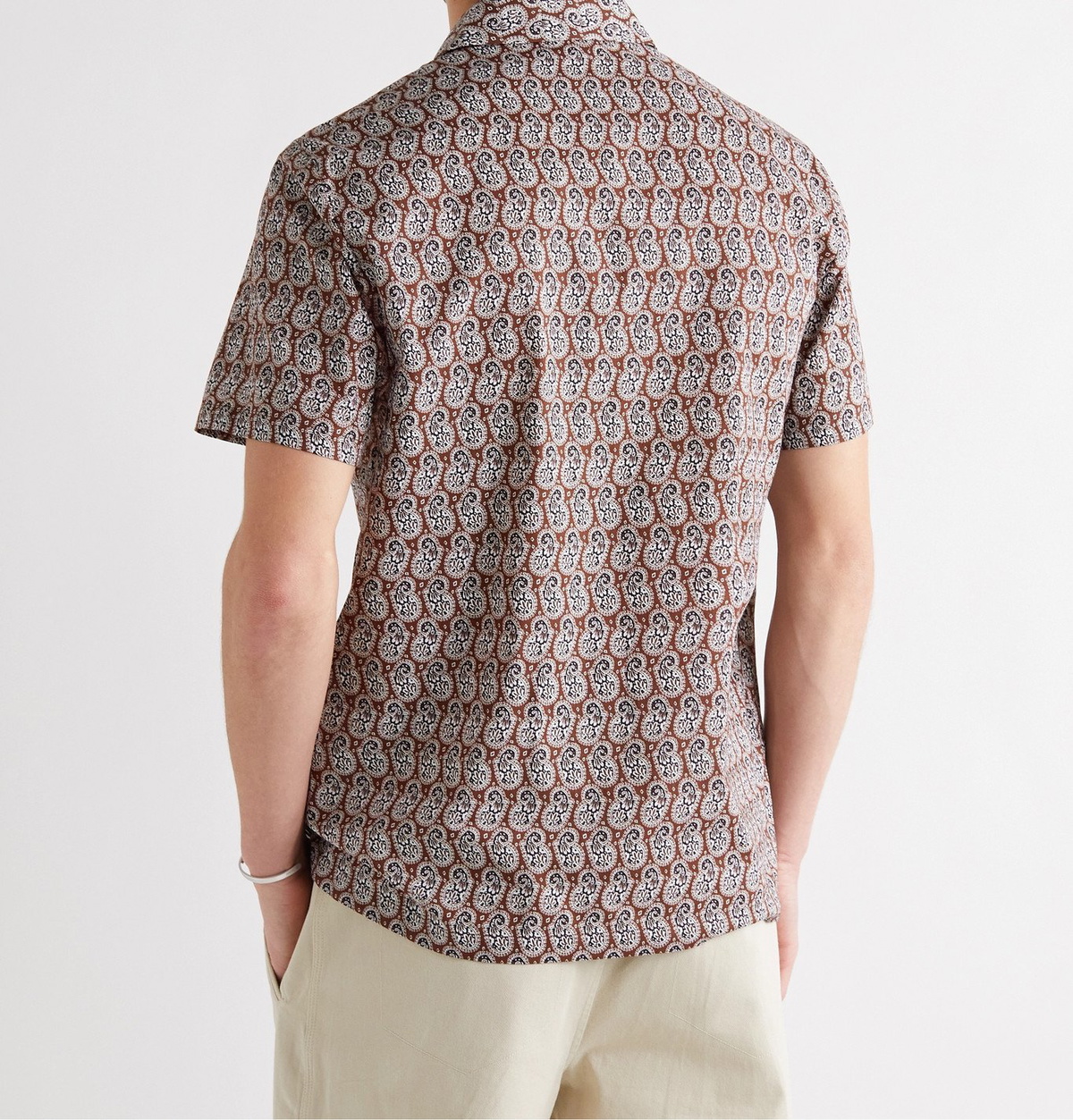 A.P.C. - Leandre Printed Cotton Shirt - Brown A.P.C.
