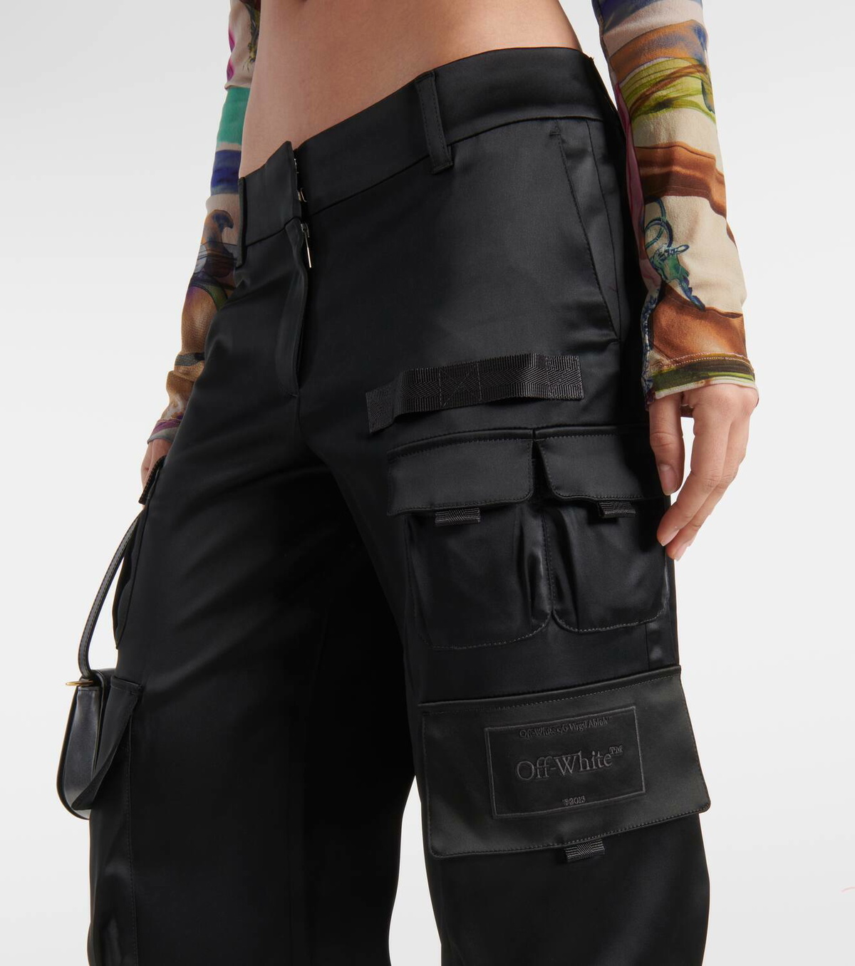Off-White Satin cargo pants Off-White