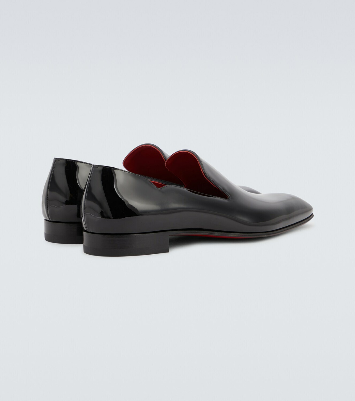 Christian Louboutin - Dandy Chick patent leather loafers Christian ...