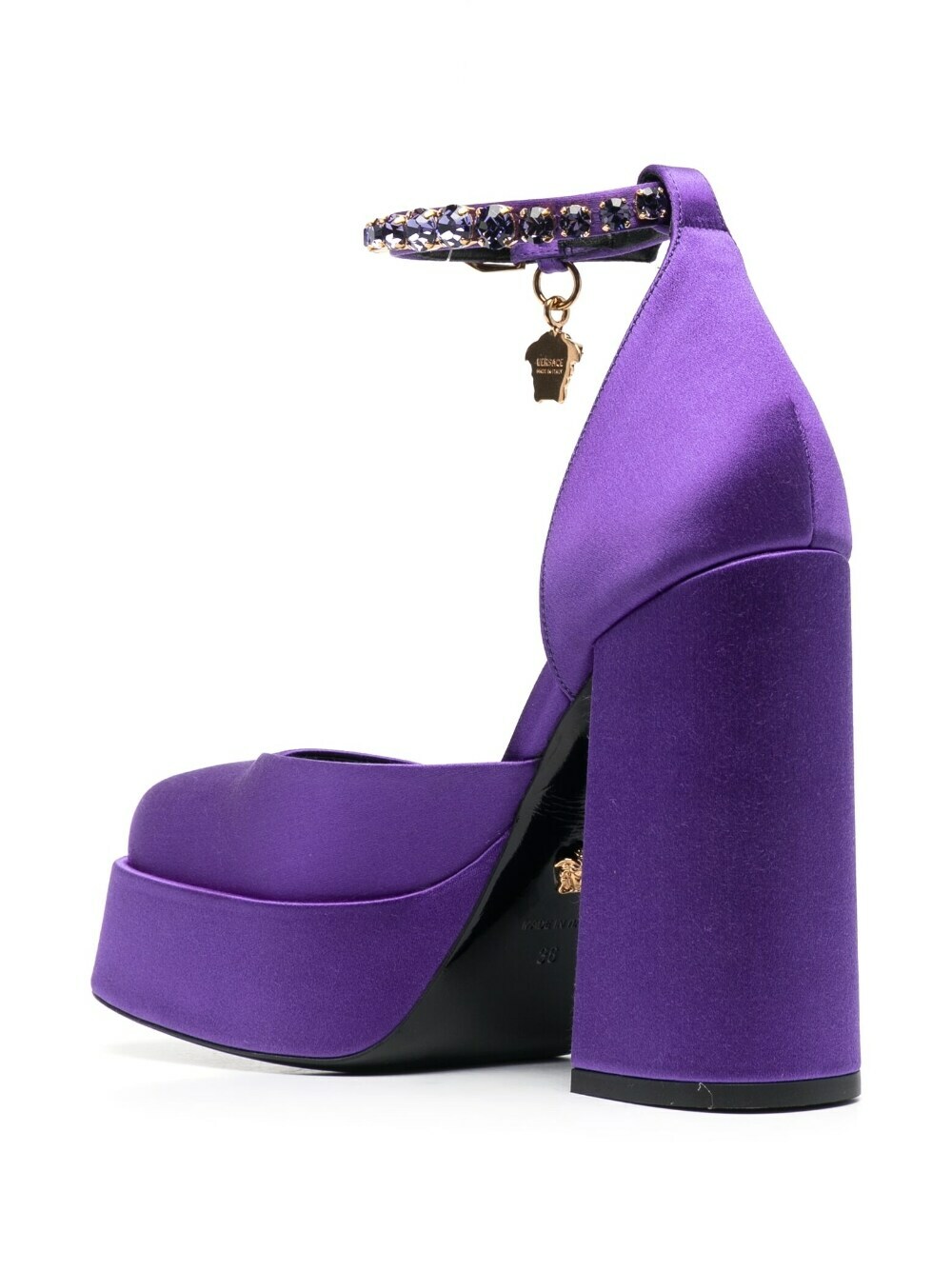 VERSACE - Satin Platform Pumps Versace