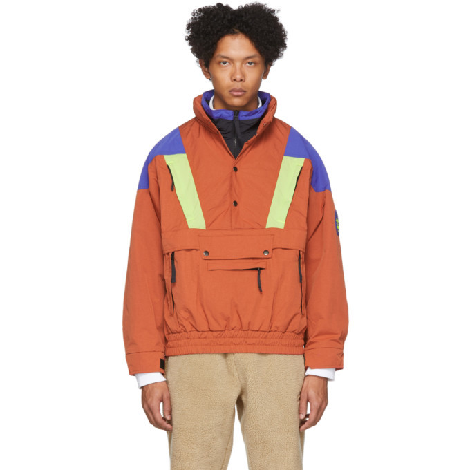 Li-Ning Red Nylon Windbreaker Jacket Li-Ning