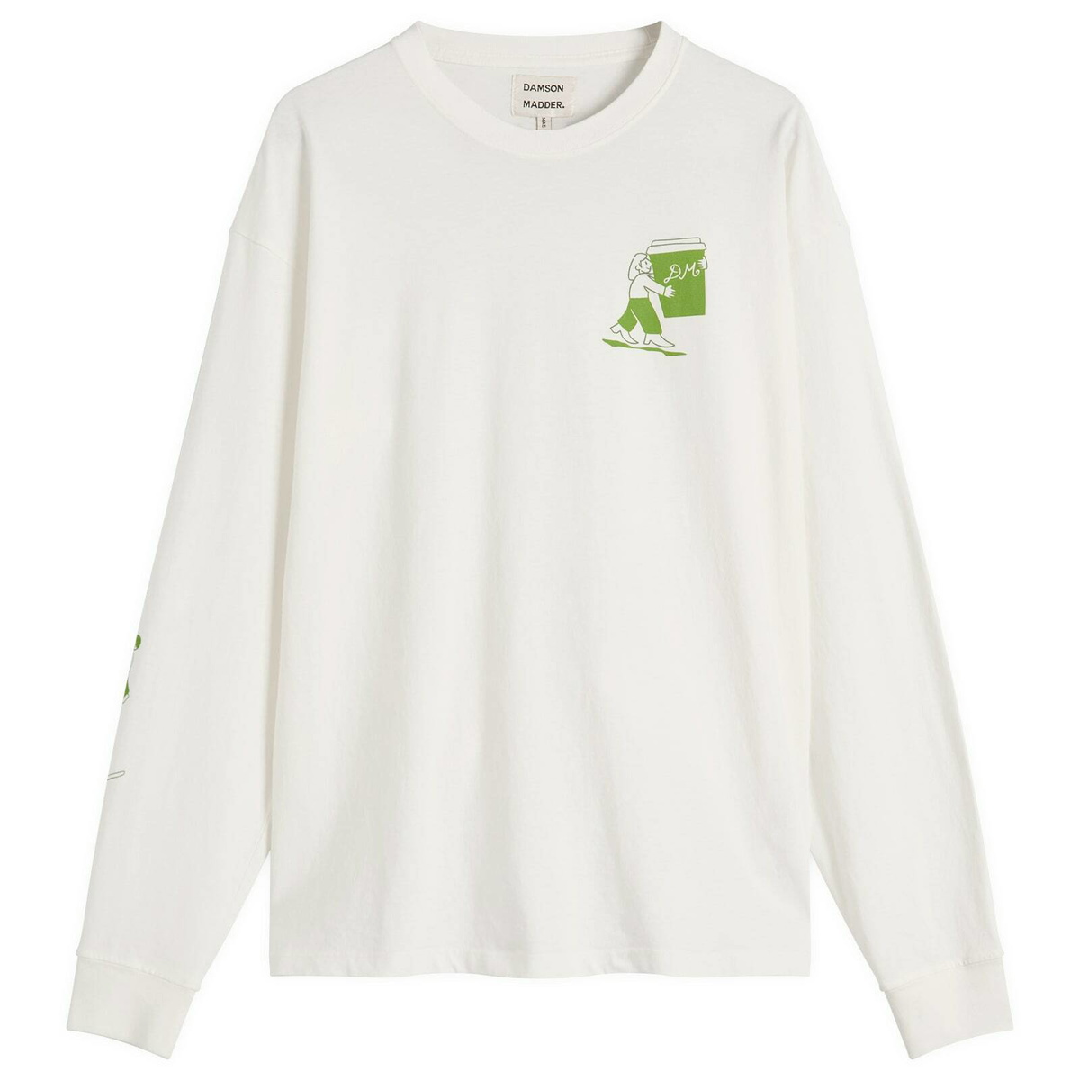 Damson Madder Women's Matcha Moments Long Sleeve T-Shirt in Ercu Damson ...