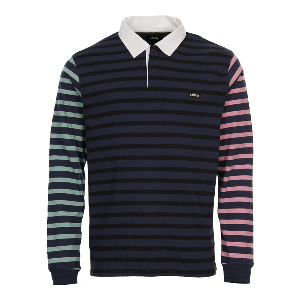Rugby Polo - Navy Stussy