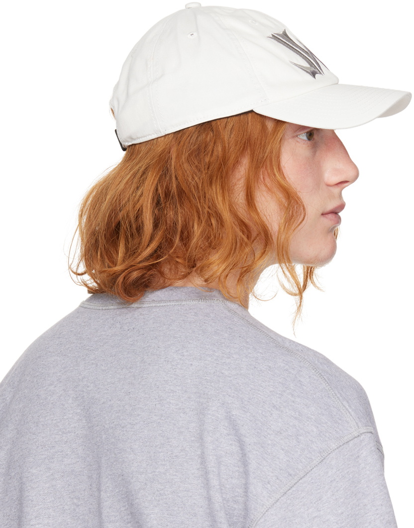 JW Anderson White Baseball Cap JW Anderson