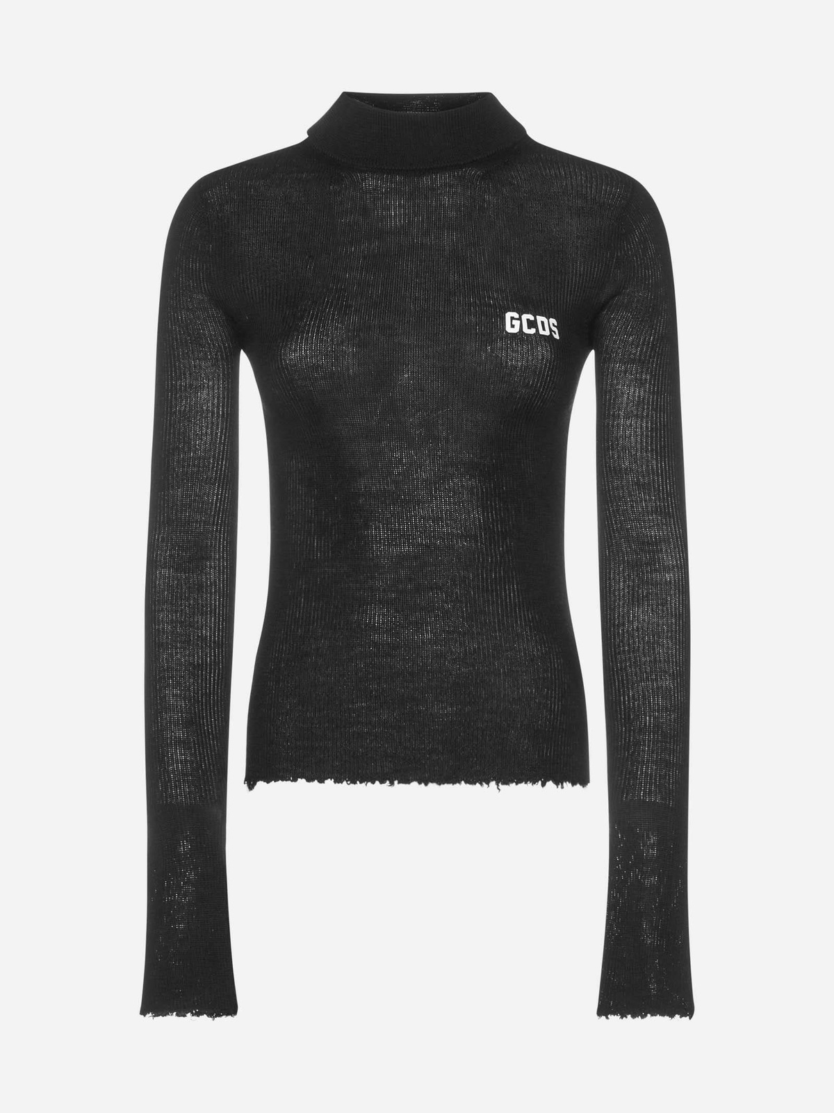 GCDS Logo Cotton Turtleneck GCDS
