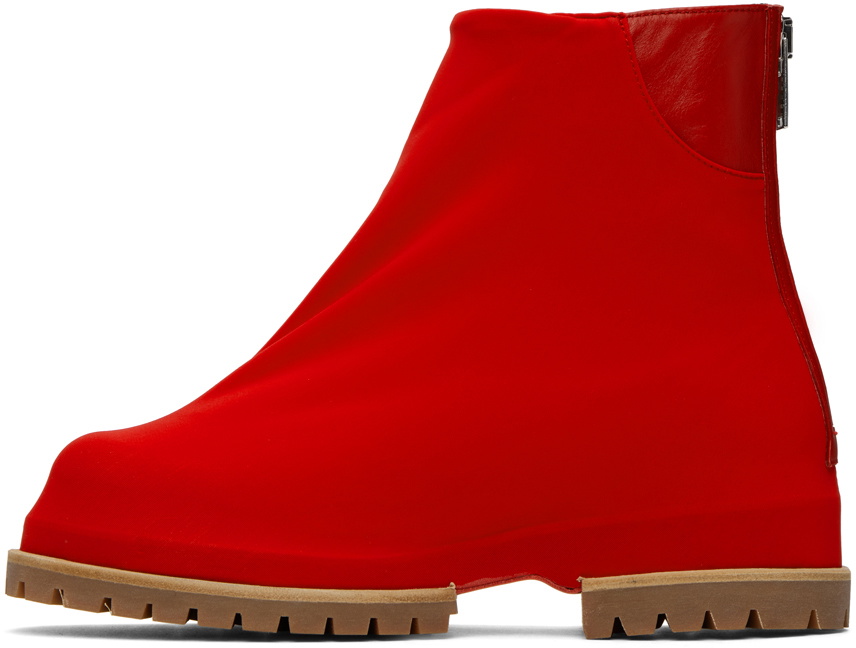 424 Red Marathon Boots 424