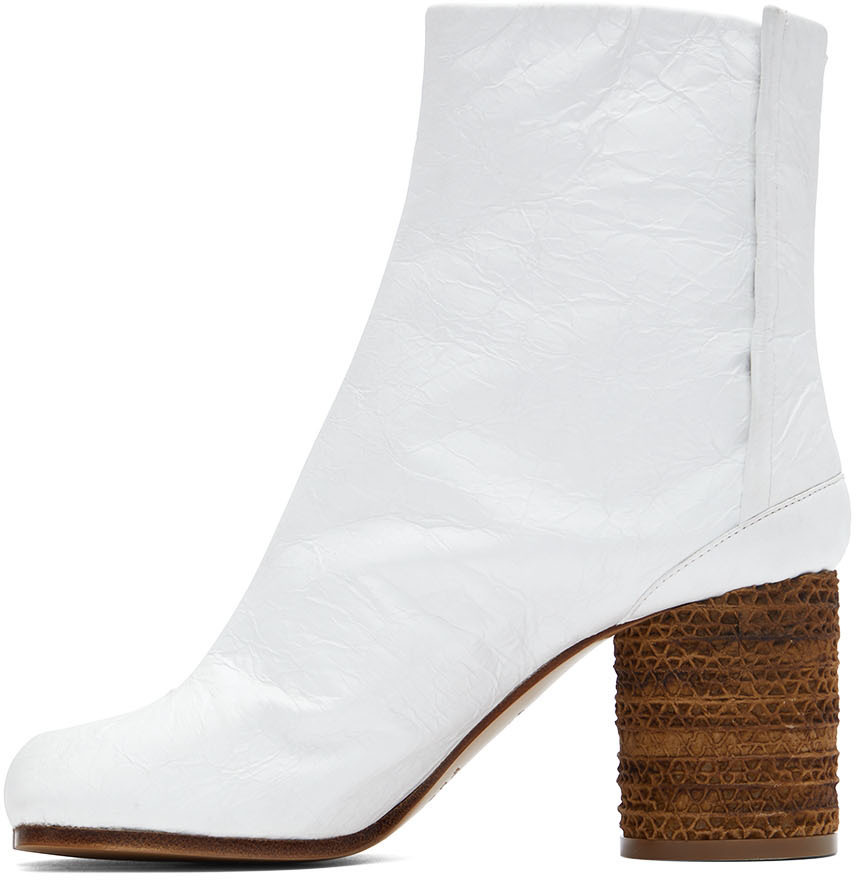 Maison Margiela White Tabi Boots Maison Margiela