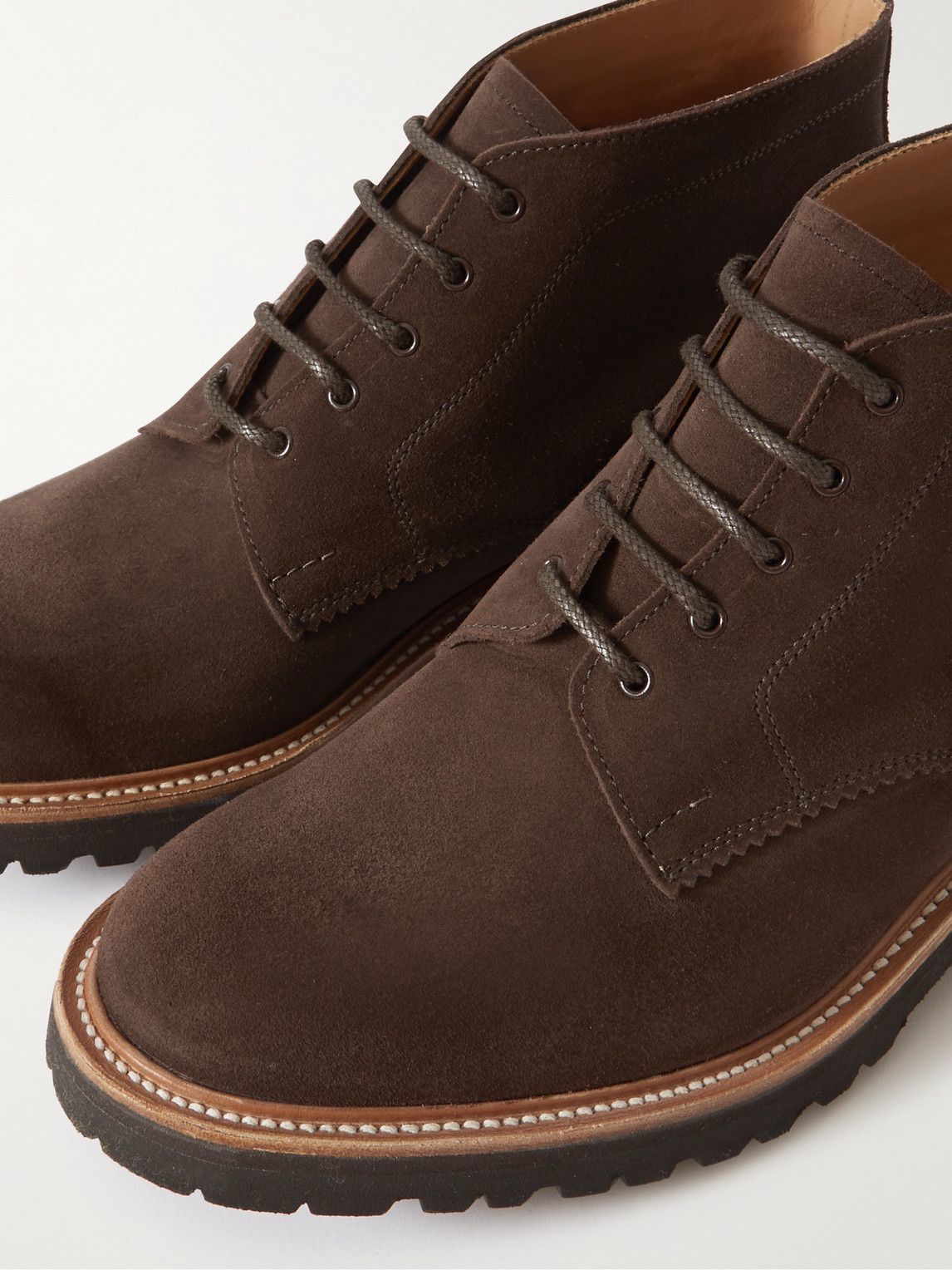 Tricker's - Evedon Suede Boots - Brown Tricker's